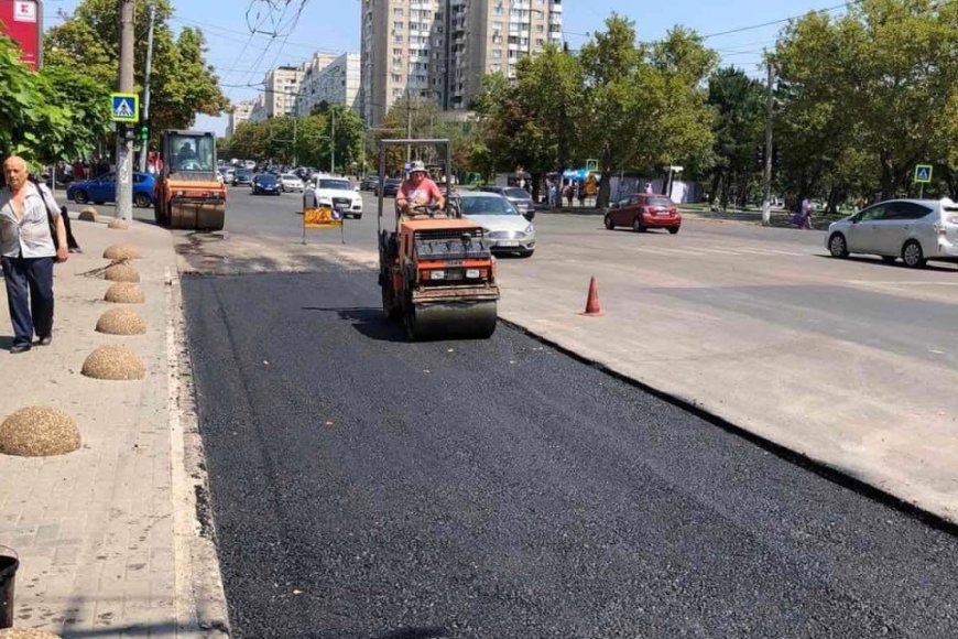 Suspendarea parțială a traficului rutier pe bd. Moscova - sectorului Rîșcani
